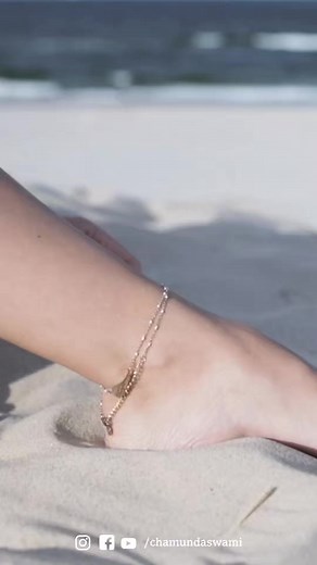 15K views · 188 reactions | Silver Anklets are worn by most women in...