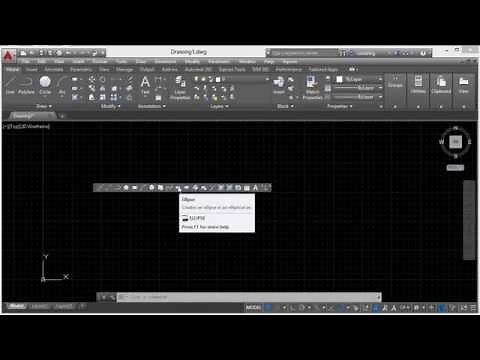 Autodesk AutoCAD 2015 Tutorial | Toolbars And The Menubar