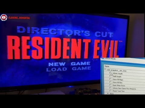 How to Apply Cheats on Resident Evil Director’s Cut using Save Wizard MAX