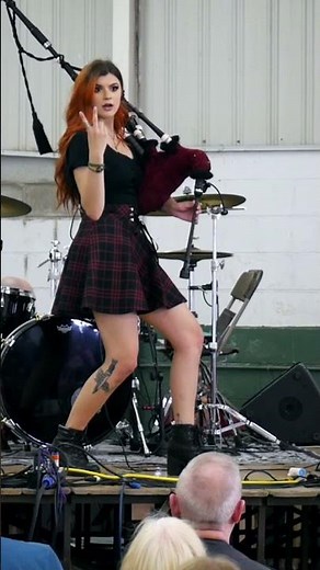 “Beautiful Ally the Piper 🎶 | Great Live Bagpipe Performance #Bagpipe”