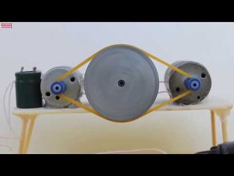 Free Energy Experiment Using DC Motors
