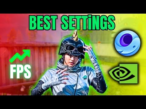 "best nvidia settings for gameloop pubg mobile (suitable for all devices)"