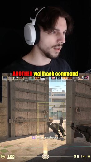 Dima Cutz | He found another wallhack command #dimawallhacks #dima_wallhacks #cs2 #csgo | Instagram