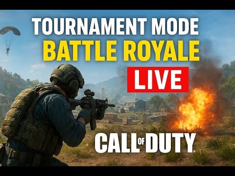 LIVE 🔥 CODM Battle Royale TOURNAMENT Mode! | Road to Victory 💪 #CODM #BattleRoyale #Live