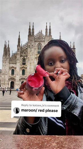 Replying to @katzen_ix #haircolor #locstyles #locs #redhair #fyp