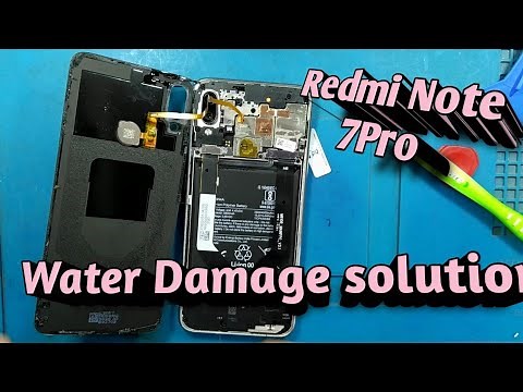 Redmi Note 7Pro water Damage solution | dissassembly!