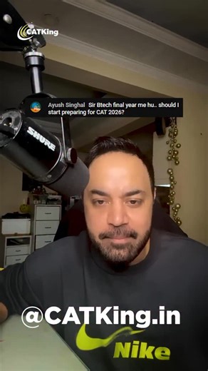 CATKing Educare on Instagram: "B.Tech final year & thinking about CAT 2026? Start early, build strong fundamentals in Quant, DILR & VARC, manage time smartly, and prep stress-free! Step-by-step strategies for top IIMs & high percentile. Follow @catkingeducare for more such updates #CAT2026 #CATPreparation #BTechStudents #QuantTips #DILRStrategy #VARCPrep #MBAEntranceExam #IIMPreparation #StudySmart #TimeManagement"