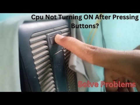 CPU is Not Turning After Pressing Buttons?