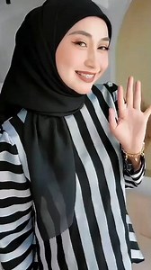 Tutorial hijab segiempat chiffon laser cut #Tutorialhijab #tutorialpashmina #tutorialsegiempat #rijasuyaticasmudi | Rija Suyati Casmudie