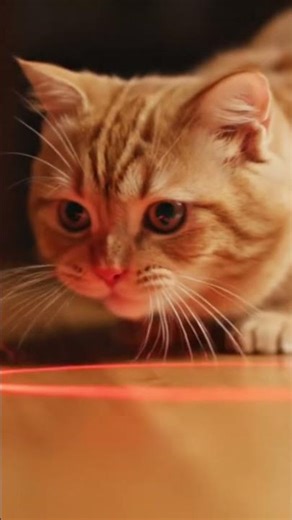 Laser Showdown #laserpointer #cat #mouse