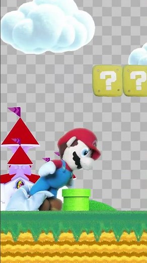 How to Super Mario Plush #supermarioplush #mario #animation #edit #greenscreen #behindthescene