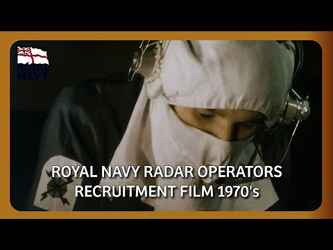 Royal Navy Radar Operators Recruitment Film | 1970's | RN
