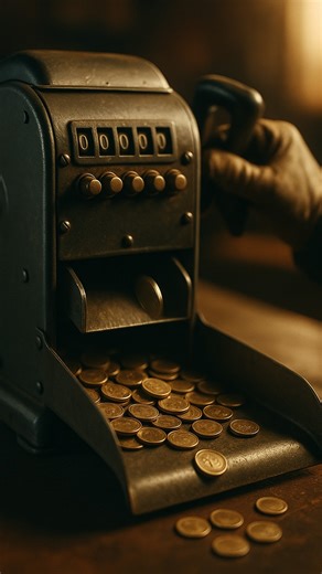 machine on Instagram: "Follow @machine to learn something new everyday 🚀 Before smartphones and tap-to-pay, this was what money sounded like in motion. This vintage coin counter once powered banks and shops, clattering through hundreds of coins with pure mechanical precision. Introduced in the mid-1900s, machines like this transformed how businesses handled cash, speeding up counting, cutting errors, and keeping every cent accounted for. Decades later, its metal gears still spin, a living echo 
