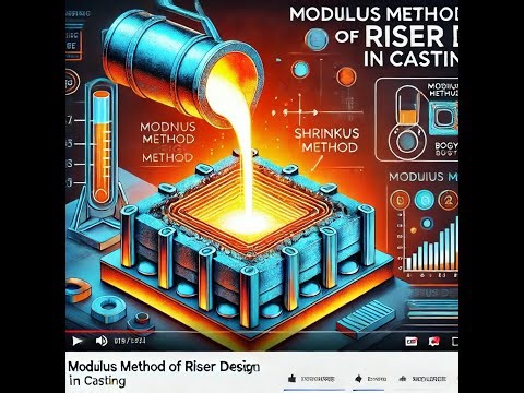 🔴🔴🔥Modulus Method of Riser Design 🔥🔴🔴| Casting Design Explained