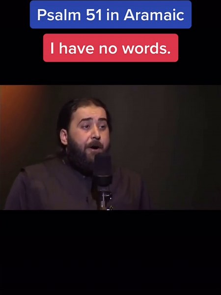 Father Seraphim Recites Psalm 51 in Aramaic