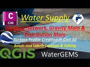 Pipe Network Part-6 | Creating Surface File, Labels, and Bands in Civil 3d