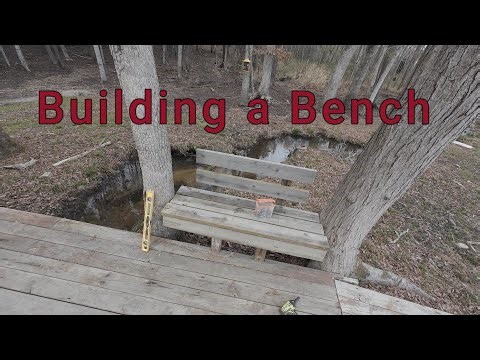 Building a Bench between two Trees