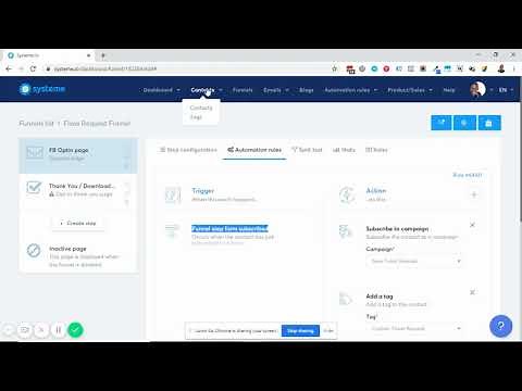 How to set up an Autoresponder Email Campaign with Systeme.io