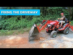 Mahindra Emax 20S HST Grading A Driveway || Subcompact Tractor