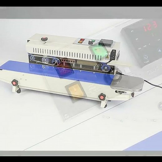 FR-900 Horizontal/Vertical Band Sealing Machine For Plastic Bag Continuous Band Sealer Machine