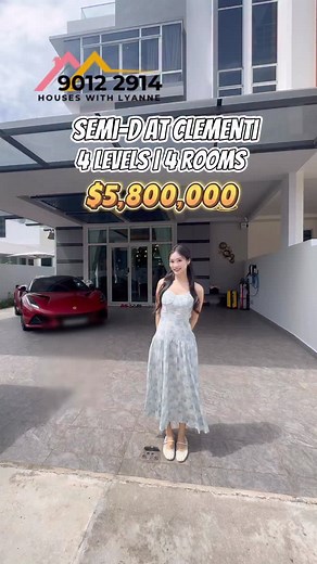 4.7K views · 41 reactions | Semi-D At Clementi | $5,800,000 | 4 Levels Key Highlights ✨ - 3 Bedrooms (can be converted to 4 Bedrooms) - 4 Levels - 1 Helper’s Room - 1 Powder Room - Wet and Dry Kitchens with Built-in Cabinets - Car Porch Parks Up to 3 Cars - Attic can be Converted into Additional Room ☎️ Call/WhatsApp Lyanne at 9012*2914 for more info! | Houses with Lyanne | Facebook