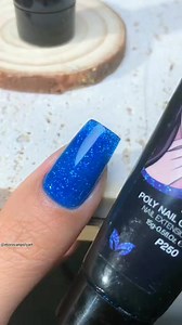 Polygel’s got your back safe, healthy, and eco-conscious! #diynails #bluenails #nailsoftiktok #nailart #nailpolish #polygelpolygel #nailsartvideos #nailproducts ##nailsalon #nailtutorial #gradientnails | Eshal Moreno