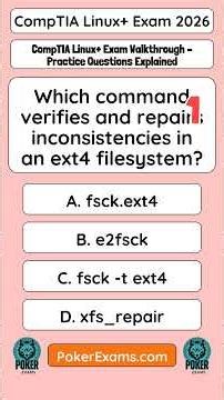 CompTIA Linux+ Exam Walkthrough Practice Questions Explained