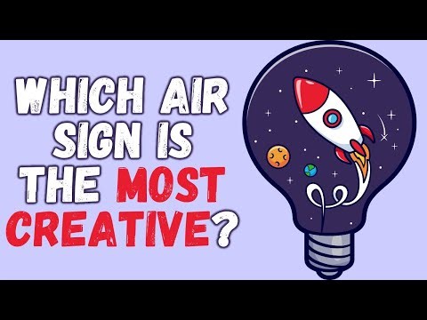 Which Air Sign Is the Most Creative?
