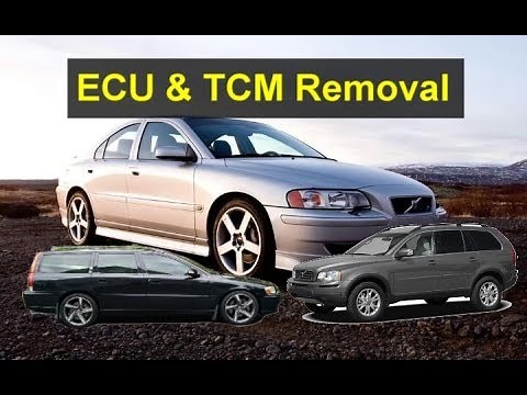 How to remove and install the ECU & TCM for Volvo cars that need the tool. - VOTD