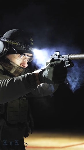 Suppressed winter night shooting vibes