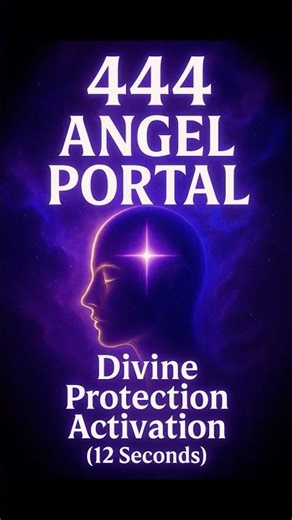 444 ANGEL PORTAL ✨ Divine Protection Activation (12 Seconds) #shorts