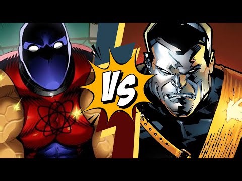 When Titans Collided the Earth Shook Colossus vs Atom Smasher #atomsmasher #colossus #marvelvsdc