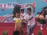 Boy urinates onstage during kindergarten performance in China