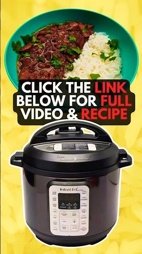 The BEST Instant Pot Red Beans and Rice | Quick & Easy Flavorful Recipe!