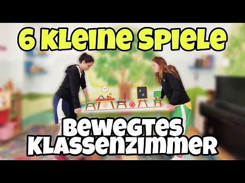6 kleine Spiele für ein bewegtes Klassenzimmer