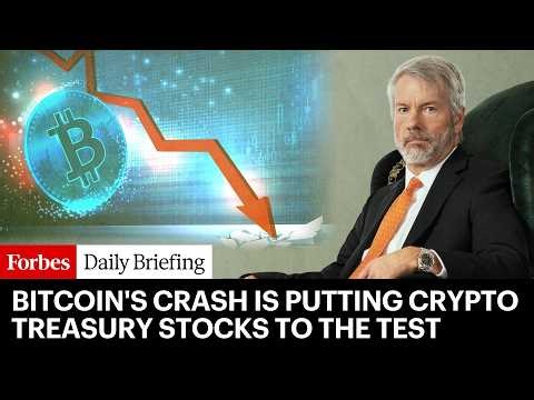 Bitcoin's Crash Is Putting Crypto Treasury Stocks To The Test