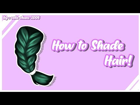 How to Shade Hair || Gacha Tutorial || Ibis Paint X