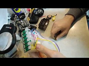 CISS system for printers how to fill and maintenace