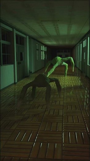 aLieN MonStErs iN hAllWay 🛸 👽 #aliens #shorts #creepy #scary #monster