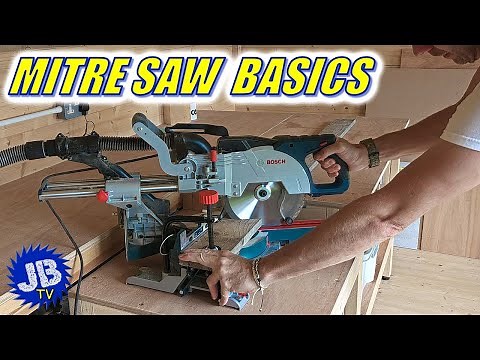 How To Use A Compound Mitre Saw - A Beginners Guide and Tutorial