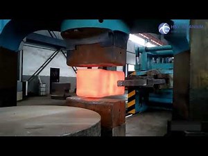 Titanium forging process