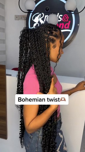 Bohemian Twist Hairstyles - Roni Curls Styles