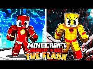 I Survived 100 DAYS as THE FLASH in Hardcore MINECRAFT!