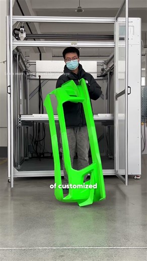 A bumper printed by Dowell3d printer, it is very suitable for starting a business in auto industry.