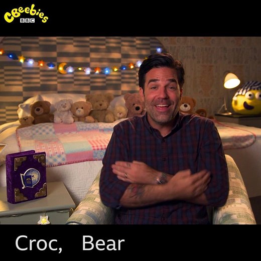 727K views · 359 reactions | "I am beyond honoured to be the first person to read & sign a CBeebies Bedtime Story using the Makaton language." Rob Delaney reads Ten in the Bed by Penny Dale. Available now on BBC iPlayer | BBC Three | Facebook