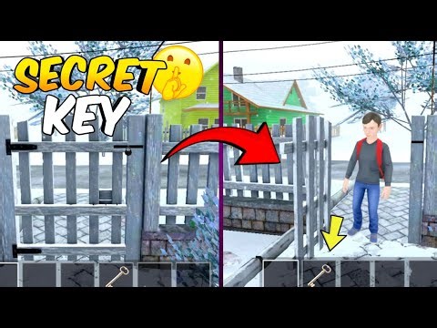 Using Secret Key Open Both Front & Small gate 🤯 // In SchoolBoy Runaway