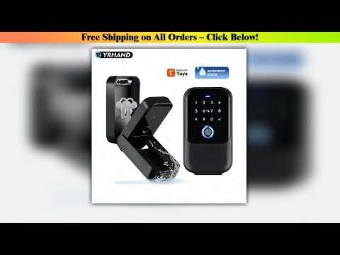 TTlock Smartkey Lock Box Wireless Electronic Key Safe with Digital Code App Controlled Bluetooth