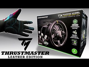 The Thrustmaster TX Racing Wheel Leather Edition [Unboxing]