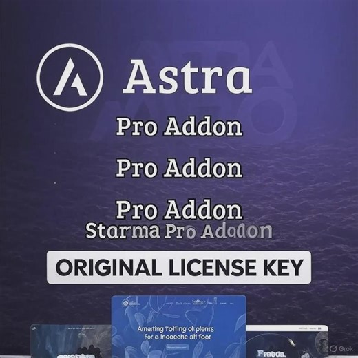 Astra Pro Addon Lifetime License | Wordpress Starter Templates - Etsy