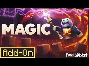 ✨ O Add-on de MAGIA Mais COMPLETO do Minecraft Bedrock! (Magic de GRAÇA)